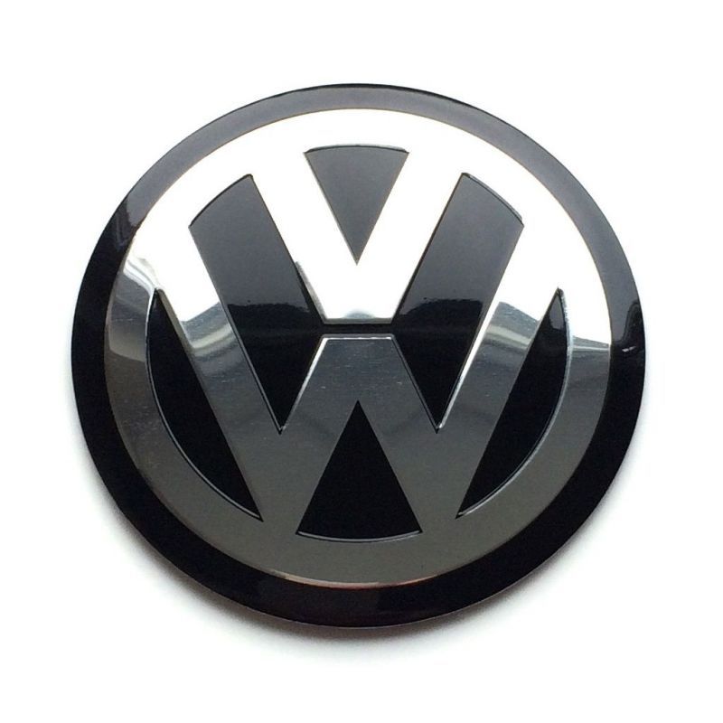 55mm VW METAL autocollants VOLKSWAGEN roue LOGO enjoliveurs emblèmes