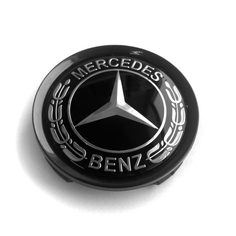 75mm / 70mm MERCEDES BENZ nabendeckel felgendeckel nabenkappe radkappe