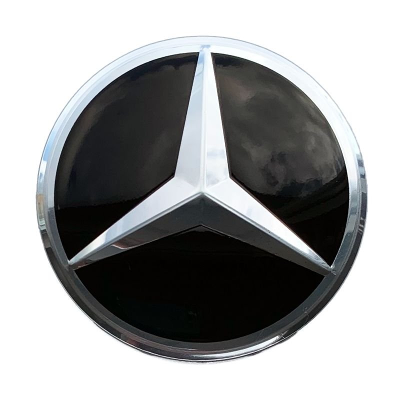 75mm MERCEDES BENZ METAL autocollants LOGO enjoliveurs emblèmes